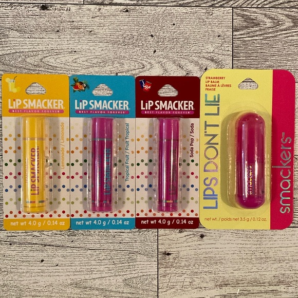 Lip Smackers | Makeup | Lip Smacker Best Flavor Forever 4piece Lip Balm ...